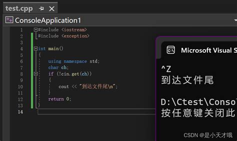 C的文件结尾eofc Eof Csdn博客