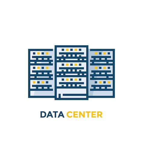 Premium Vector Data Center Servers