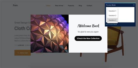 previewing script based experience web campaigns dynamic yield