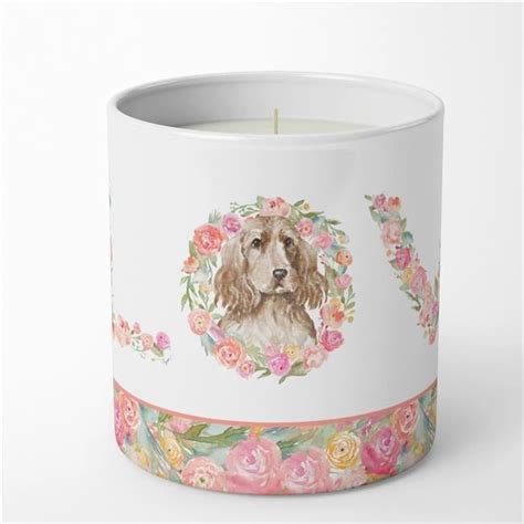 Cocker Spaniel Style 7 Love 10 Oz Decorative Soy Candle Walmart
