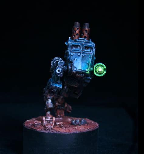 Scratchbuilt Sentinel I Wanted To Go For A Dynamic Pose On This One