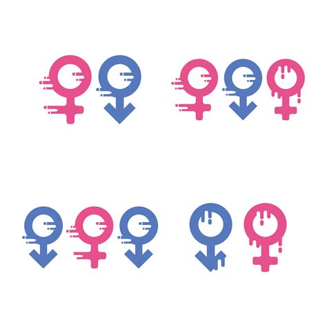 Gender Equality Symbol Icon Vector Illustration 30774388 Vector Art At