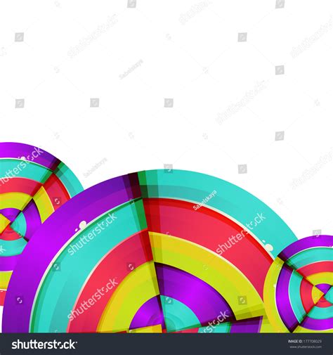 Abstract Colorful Rainbow Curve Background Design Stock Illustration 177708029 Shutterstock
