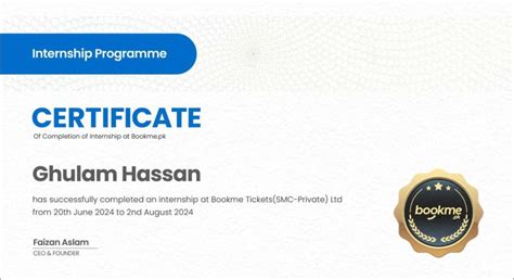 Ghulam Hassan On Linkedin Wrapping Up An Incredible Internship Journey