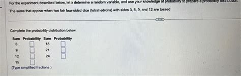 [answered] for the experiment described below let x determine a random