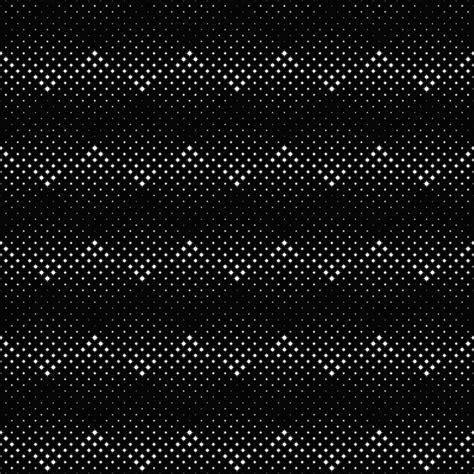 Seamless Geometrical Curved Star Pattern Background Abstract Monochrome Vector Graphic Design