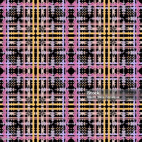 부족 민족 원활한 패턴 화려한 줄무늬 격자 무늬 배경 벡터 반복 검사 배경입니다 추상적 인 모양 사각형 테두리 지그재그 라인 줄무늬가있는 기하학적 타탄 장식 장식 0명에