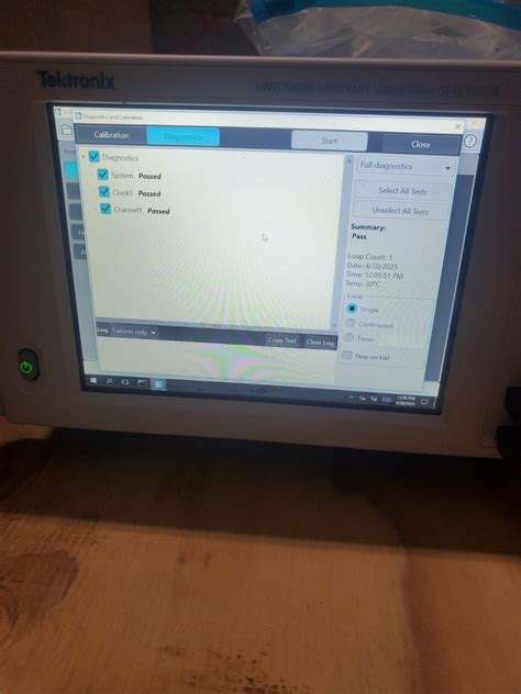 Tektronix Awg70001b Arbitrary Waveform Generator 20gs S Excellent Condition Ebay