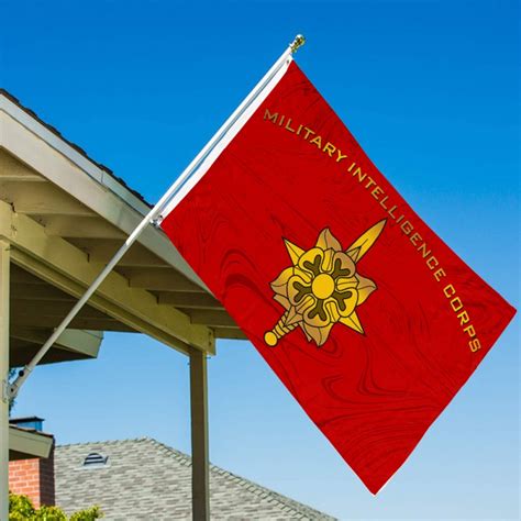 Military Intelligence Corps Flag Banner