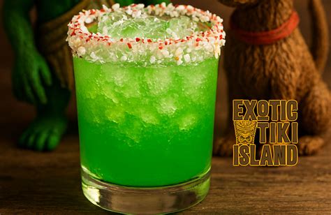 Eti Grinch Cocktail Exotic Tiki Island