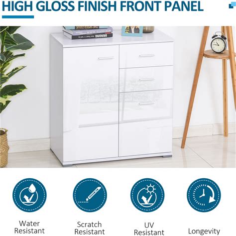 Modern High Gloss Sideboard