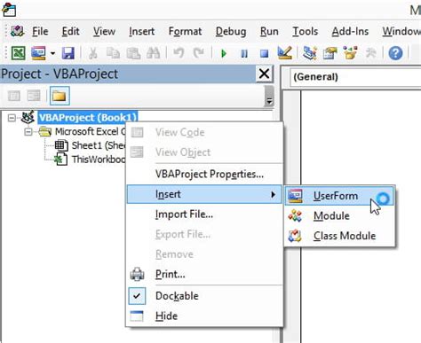Excel Vba Simple Userform Example