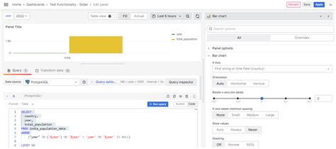 How To Create A Slider Dashboard Variablefilter In Grafana Grafana