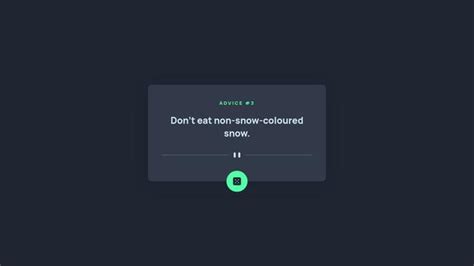 Frontend Mentor Advice Generator App Using React Coding Challenge