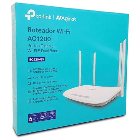 Roteador Tplink Ec G Gigabit Ac Kabum