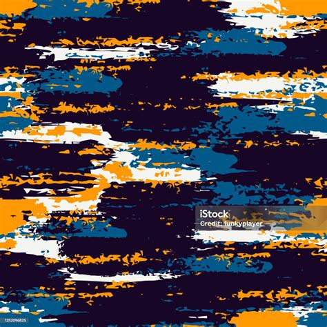 추상적 표현주의 스타일 원활한 패턴 손으로 그린 드립 페인트 얼룩 인쇄 프리핸드 예술적 배경 0명에 대한 스톡 벡터 아트 및