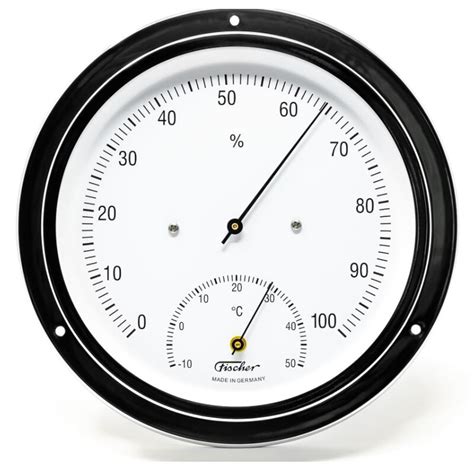 Fischer Weather station Klimamesser weiß