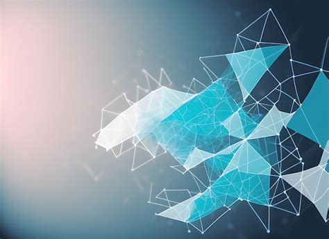 premium photo abstract concept background with plexus design