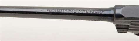 Colt Camp Perry Model 22 Caliber Single Shot Target Pistol In Fine To