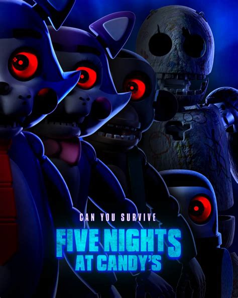 Five Nights At Candys Movie Poster By Eman135 On Deviantart