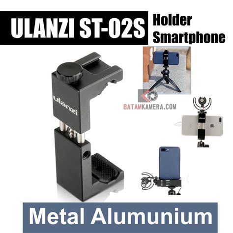 Jual Holder Smartphone Ulanzi ST-02S Aluminum Rotate Vertical ...
