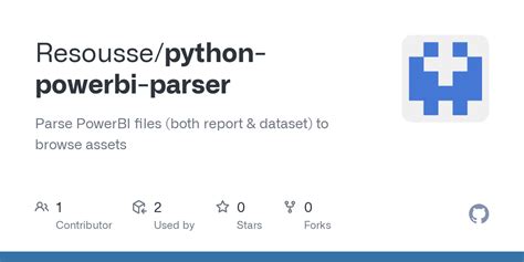 Github Resoussepython Powerbi Parser Parse Powerbi Files Both