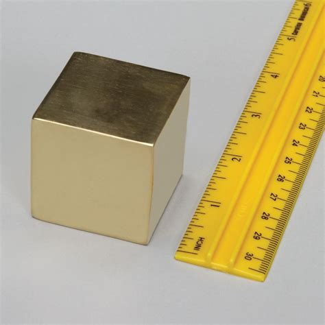 Density Cube Brass 1 12