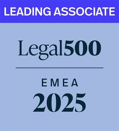 I Am Truly Surprised 😱 And Humbled 😊 To Be Recognized As A Leading Associate In The Legal500