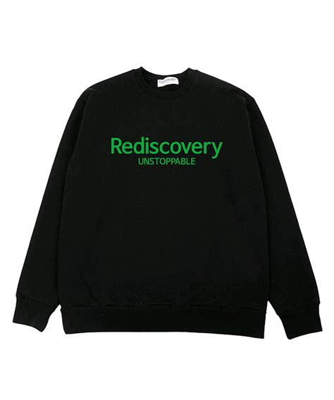 Rediscovery 리디스커버리 X Unstoppable 언스탑퍼블 맨투맨추천 맨투맨코디 헤비웨이트맨투맨 스웨트셔츠 헤비