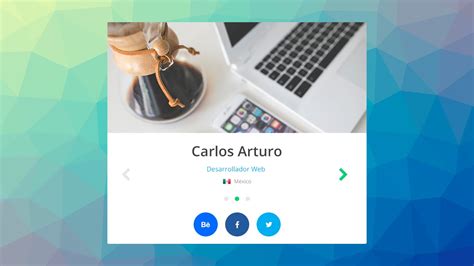 Tutorial Tarjeta De Presentación Portafolio Con Html Css Y Js