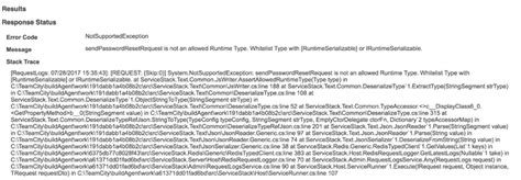 Requestlogs Getting Notsupportedexception Servicestack Customer Forums