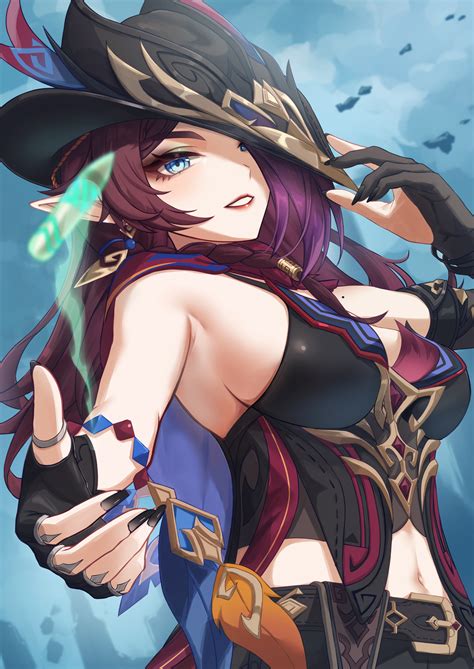 Chasca Genshin Impact Drawn By Halaluha Danbooru