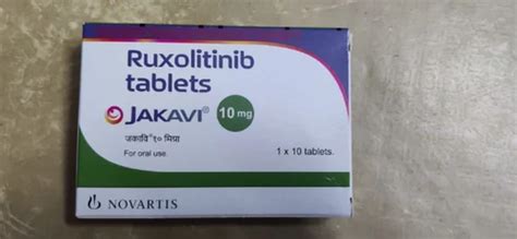 Jakavi Ruxolitinib 10mg Tablets At ₹ 43625 Box Ruxolitinib Tablets In