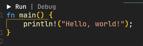 is there something similar to rust analyzer s run debug buttons but for pythons if name