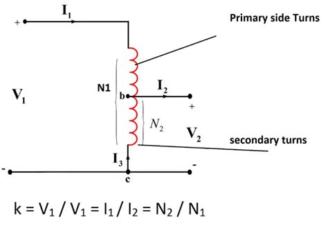 Auto Transformer Calculations With Formula Electrical U