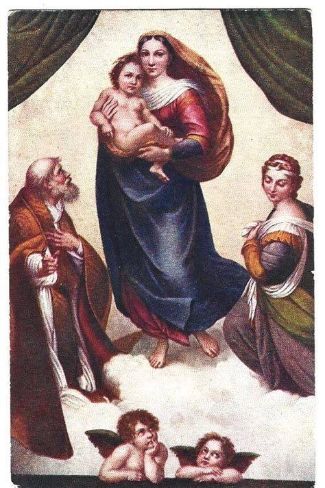 Sistine Madonna Cherubs