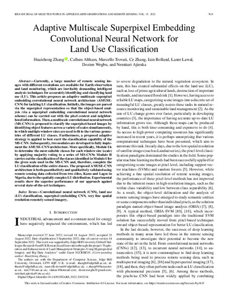 Pdf Adaptive Multiscale Superpixel Embedding Convolutional Neural Network For Land Use
