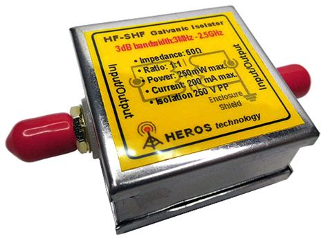 Galvanic Isolators From Heros Technology Ltd