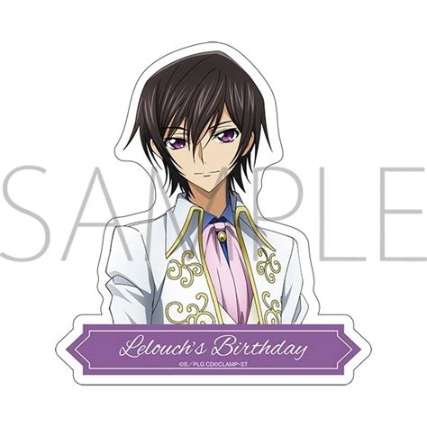 Code Geass 2021 Birthday Sticker Tokyo Otaku Mode Tom