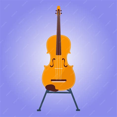 Premium Vector Violin Vector
