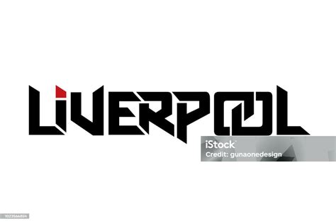 리버풀 타이 포 그래피 디자인 벡터 T셔츠 포스터 및 다른 용도 대 한 개념에 대한 스톡 벡터 아트 및 기타 이미지 개념 거리 고풍스런 Istock