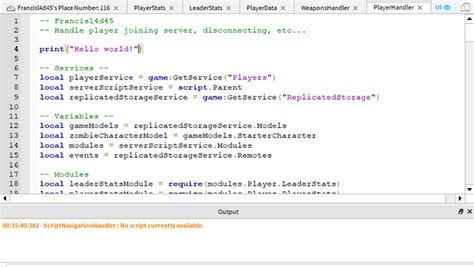 Scripts Stopped Working Out Of Nowhere Scripting Support Developer Forum Roblox