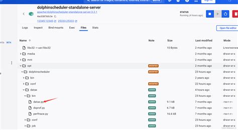 Docker部署dolphinscheduler Stand Alone并集成dataxdolphinscheduler Datax Csdn博客