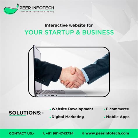 Peer Infotech On Linkedin Website Design Graphicdesign