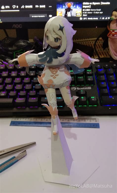 Papercraft Figurines Genshin Impact Hoyolab The Best Porn Website