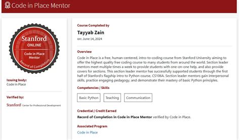Tayyab Zain On Linkedin Codeinplace Sectionleader Stanforduniversity Pythonprogramming
