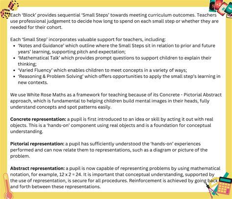 Maths Thorpe Primary School