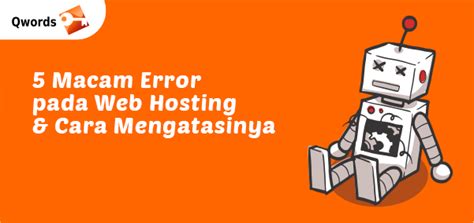 Macam Error Pada Hosting Cara Mengatasinya