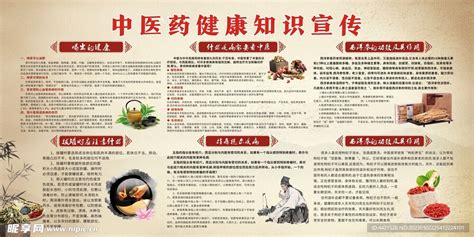 中医药健康知识宣传栏设计图展板模板广告设计设计图库昵图网