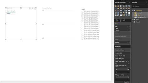 Solved Visualisations Blank Until Something Multiple Val